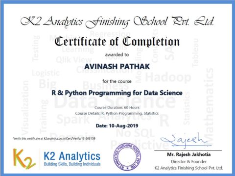 Python Programming For Data Science | K2 Analytics